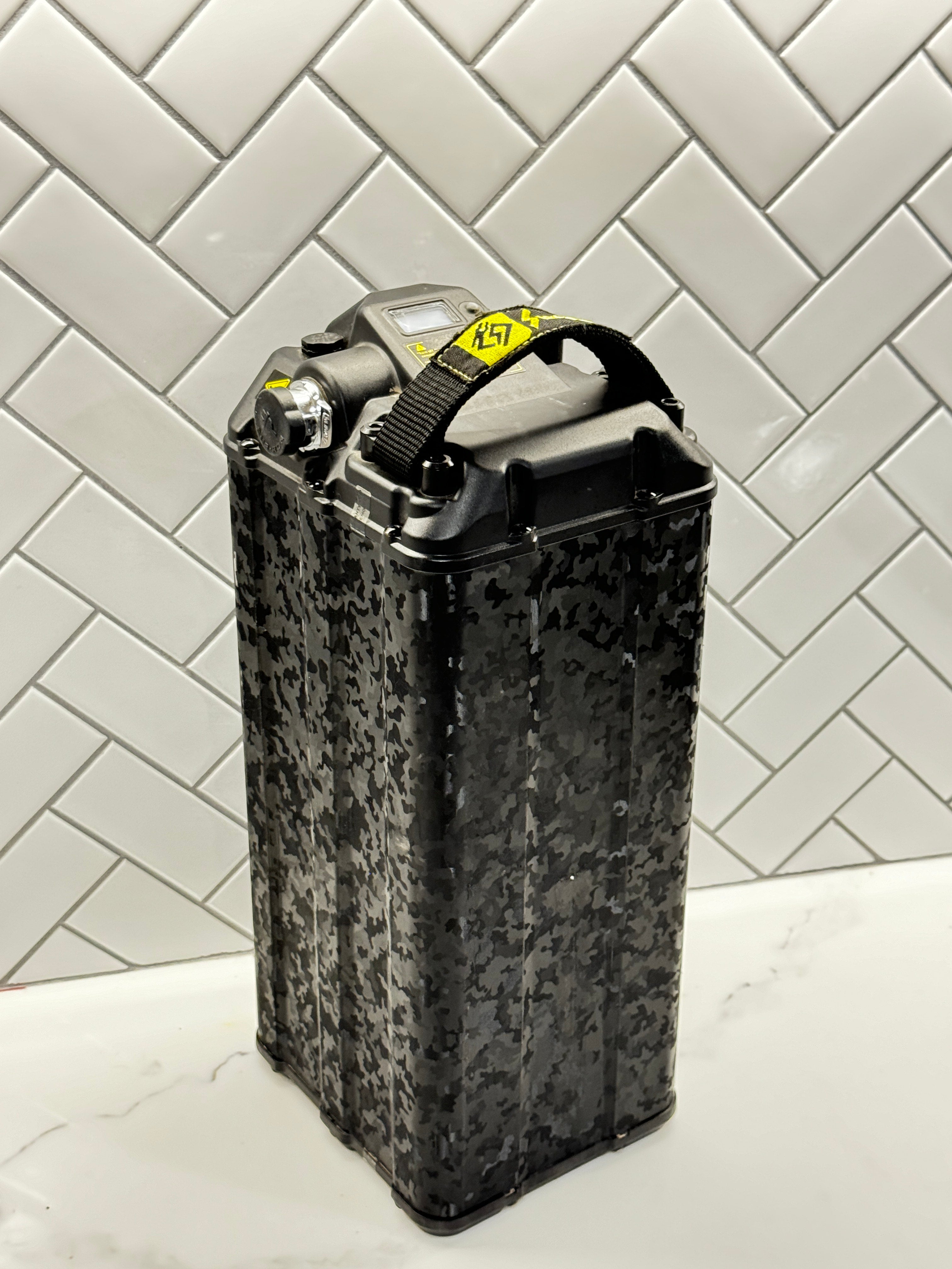 E-Bike ShadowSlate Black Camouflage Wrap – Riot Racing